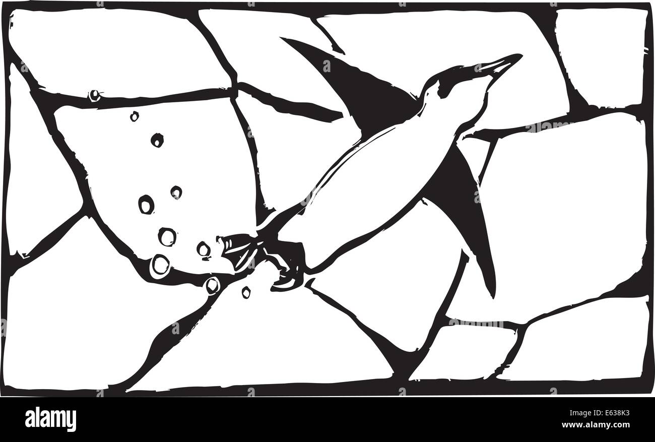 Under ice Stock Vector Images - Alamy