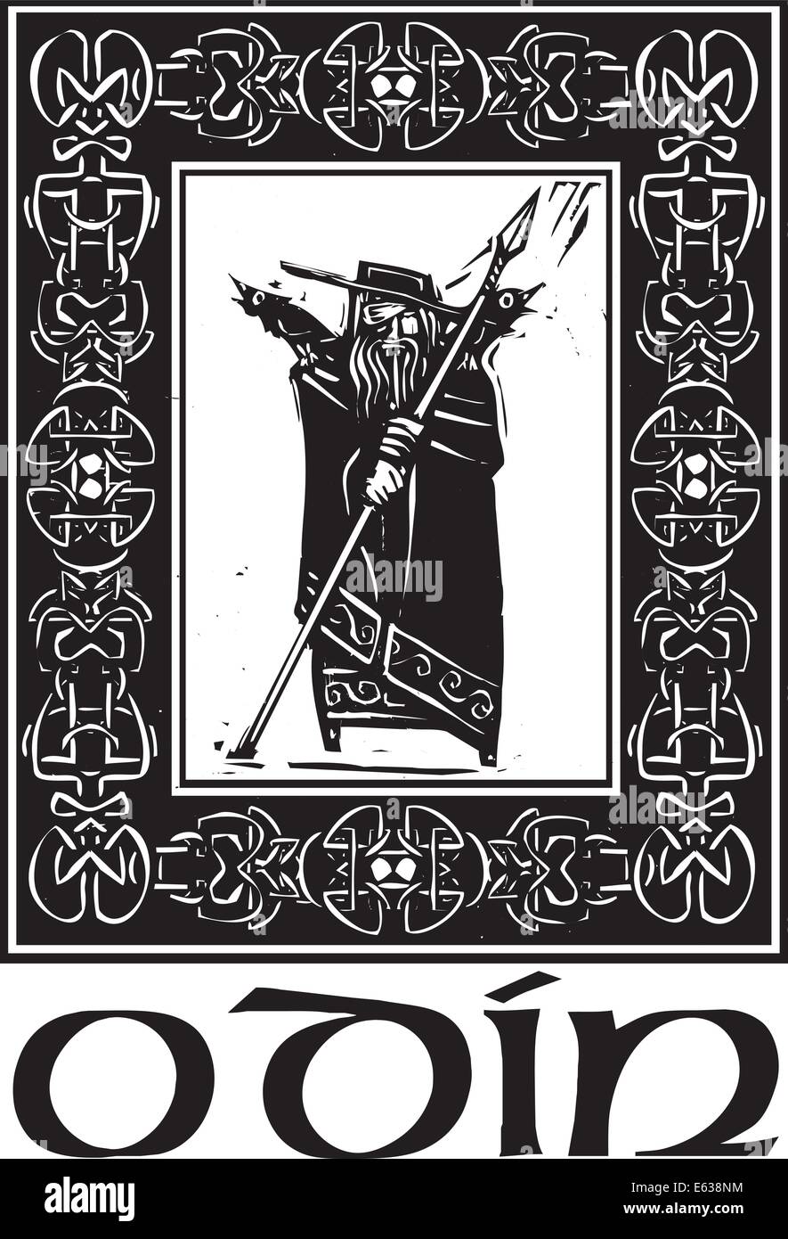Viking god odin hi-res stock photography and images - Alamy