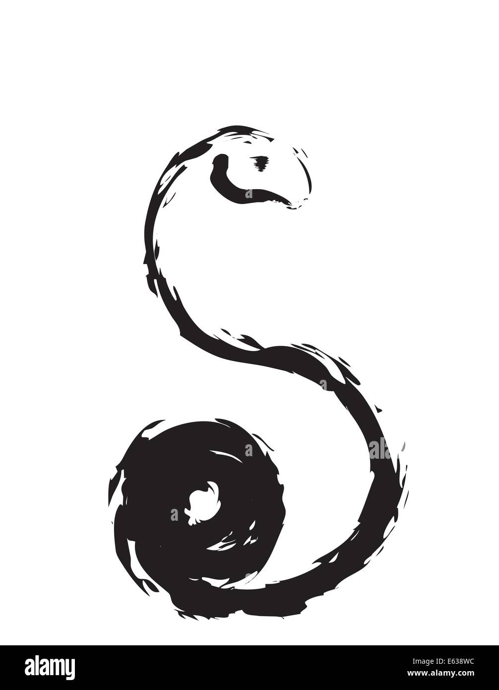 Chinese Zodiac Snake Tattoo