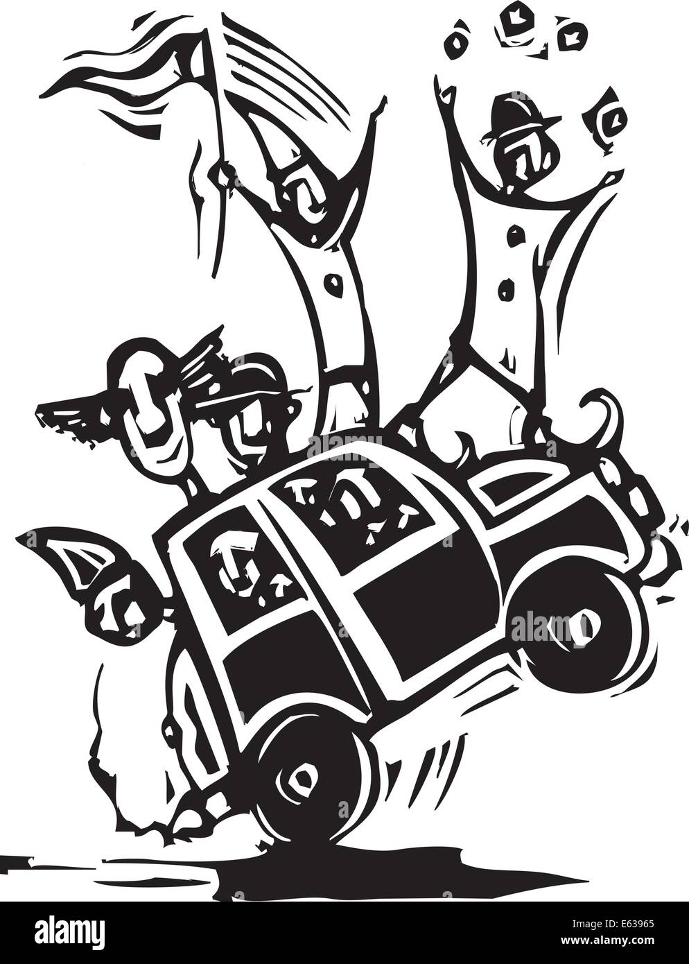 Clown car hi-res stock photography and images - Alamy