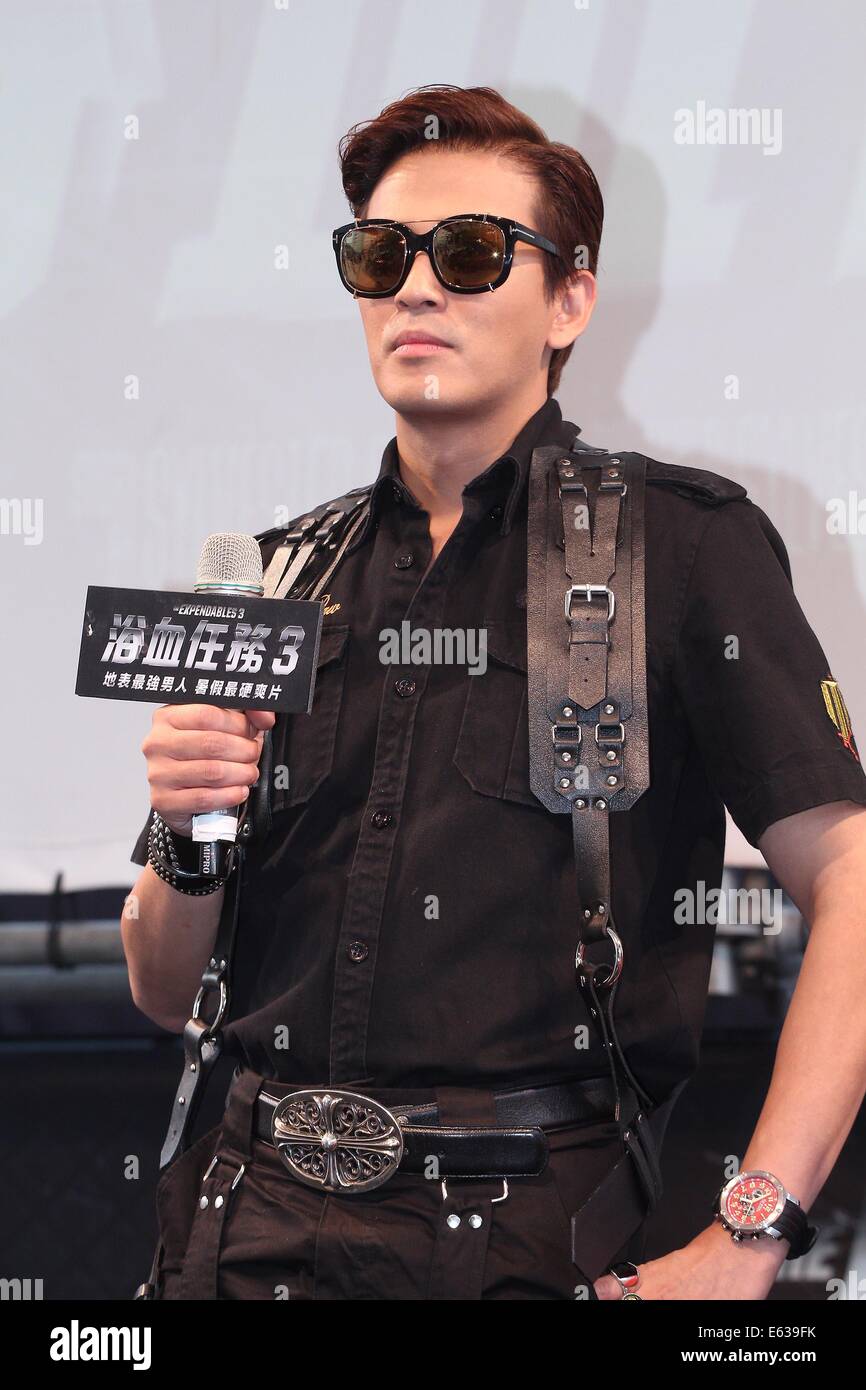 Taipei. 12th Aug, 2014. Daniel Chan attends film "The Expendables 3 ...