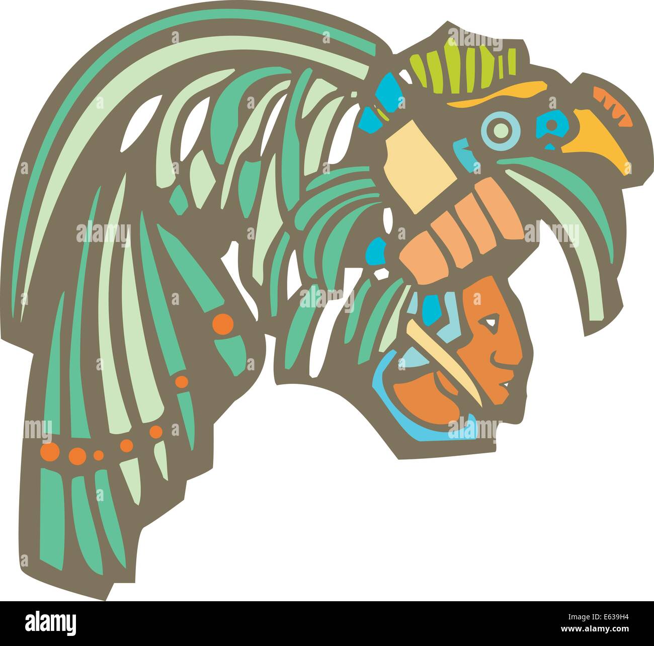 Mayan warrior hi-res stock photography and images - Alamy