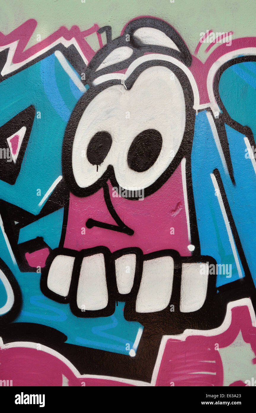Graffiti Cartoon Faces