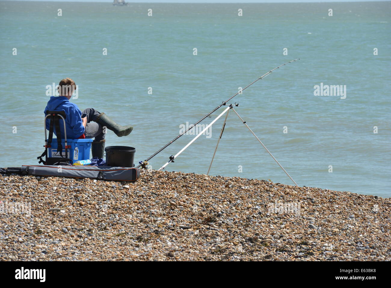 Seated angler hi-res stock photography and images - Alamy