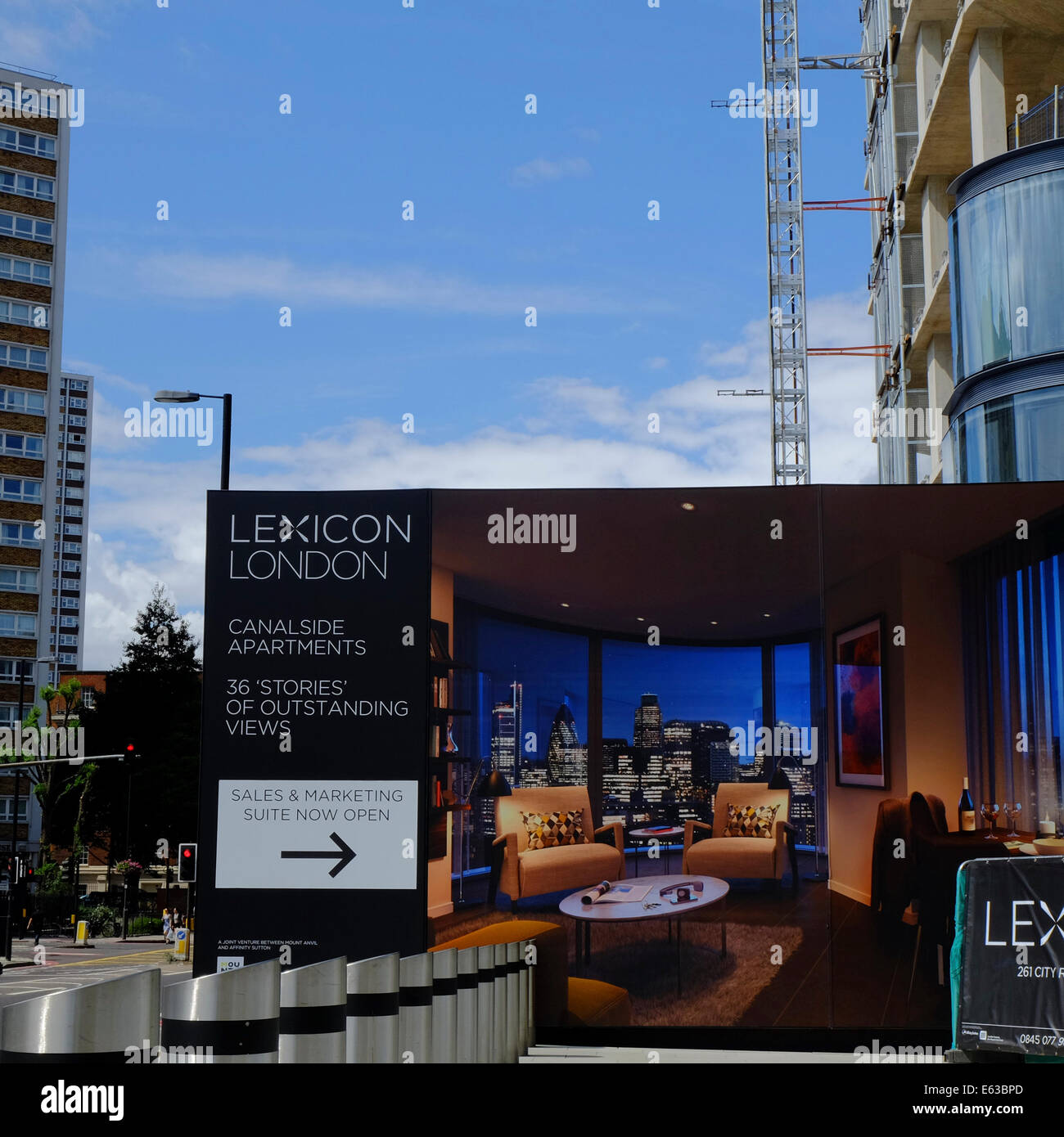 LEXICON London High Rise Apartments development Stock Photo - Alamy