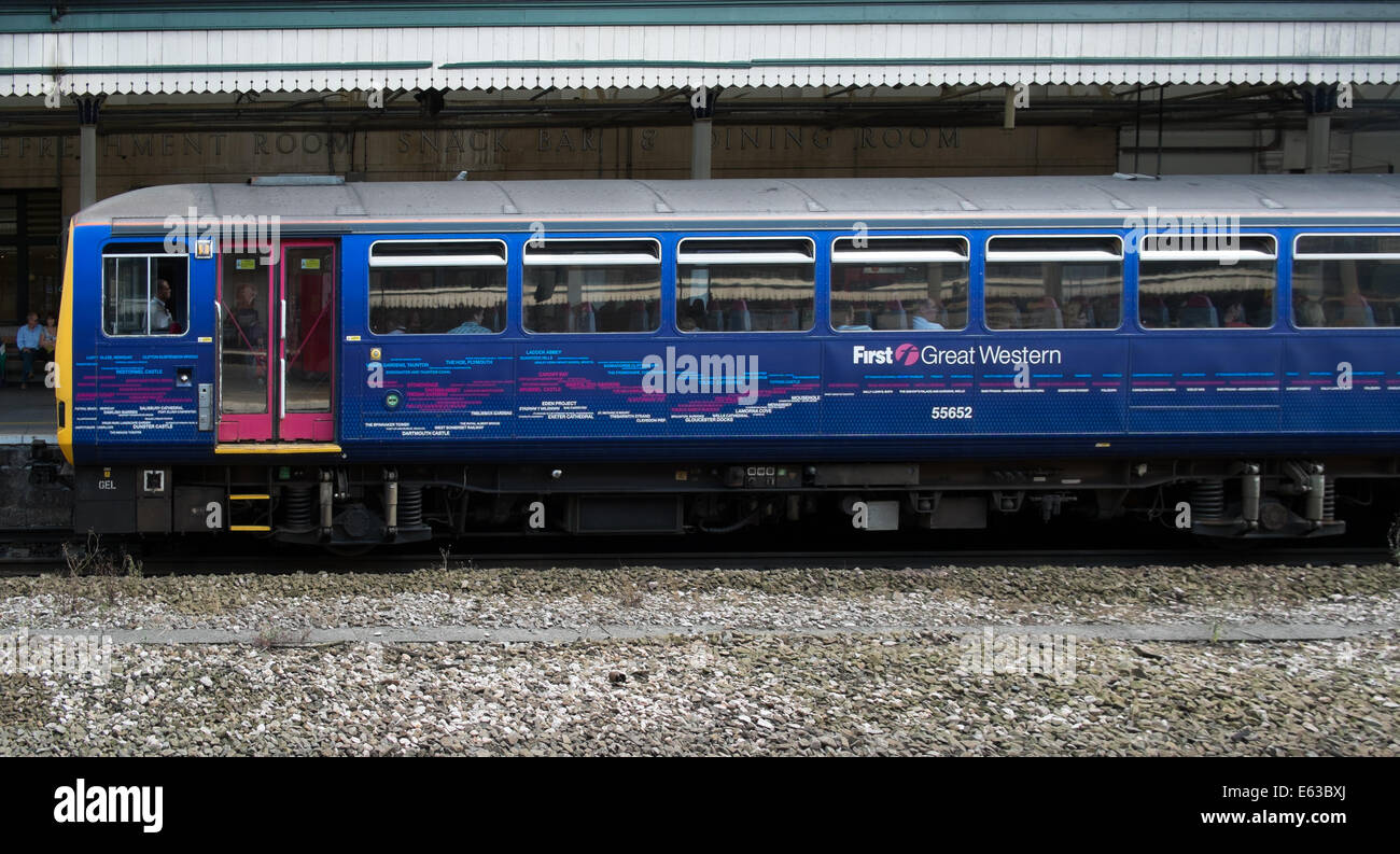 First Great Western Pacer unit class 142 Stock Photo - Alamy