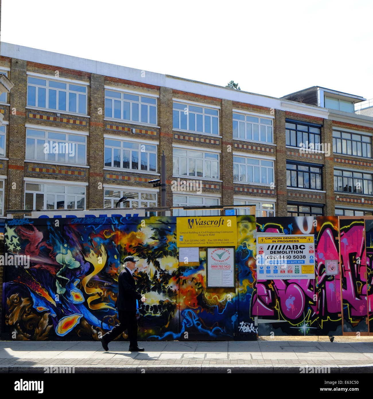 graffiti wall art in Hackney, London Stock Photo - Alamy