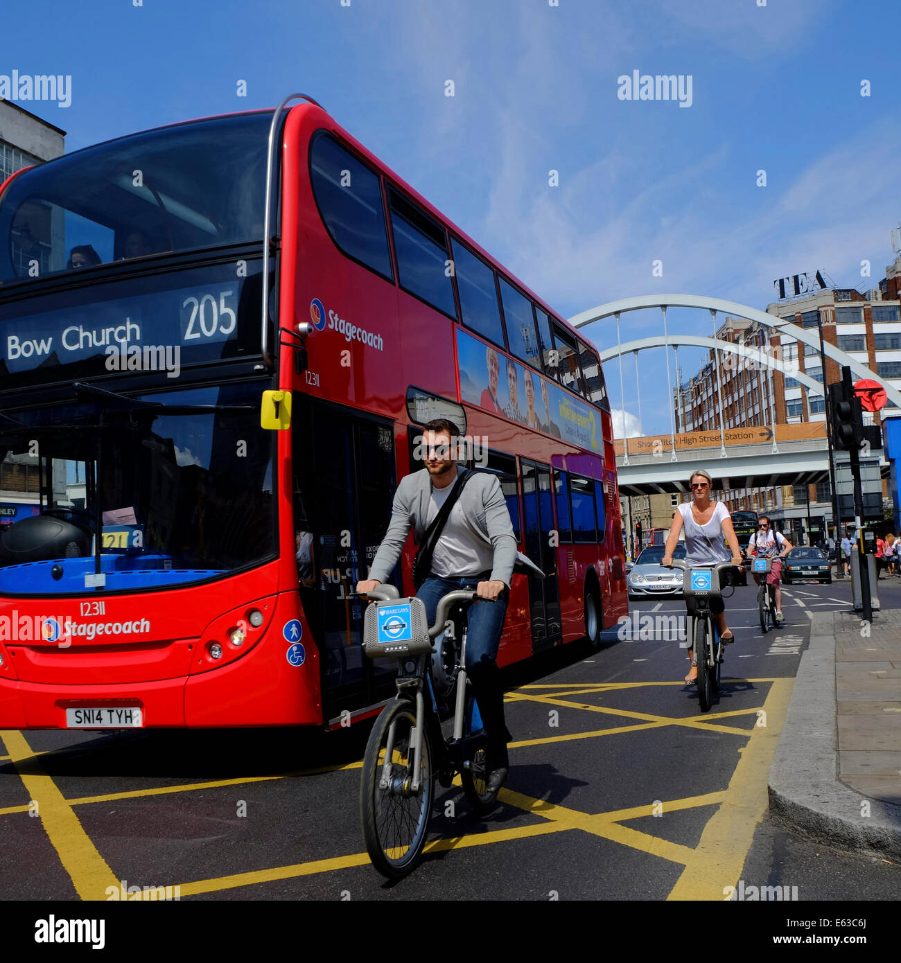 Boris red bus hi-res stock photography and images - Alamy