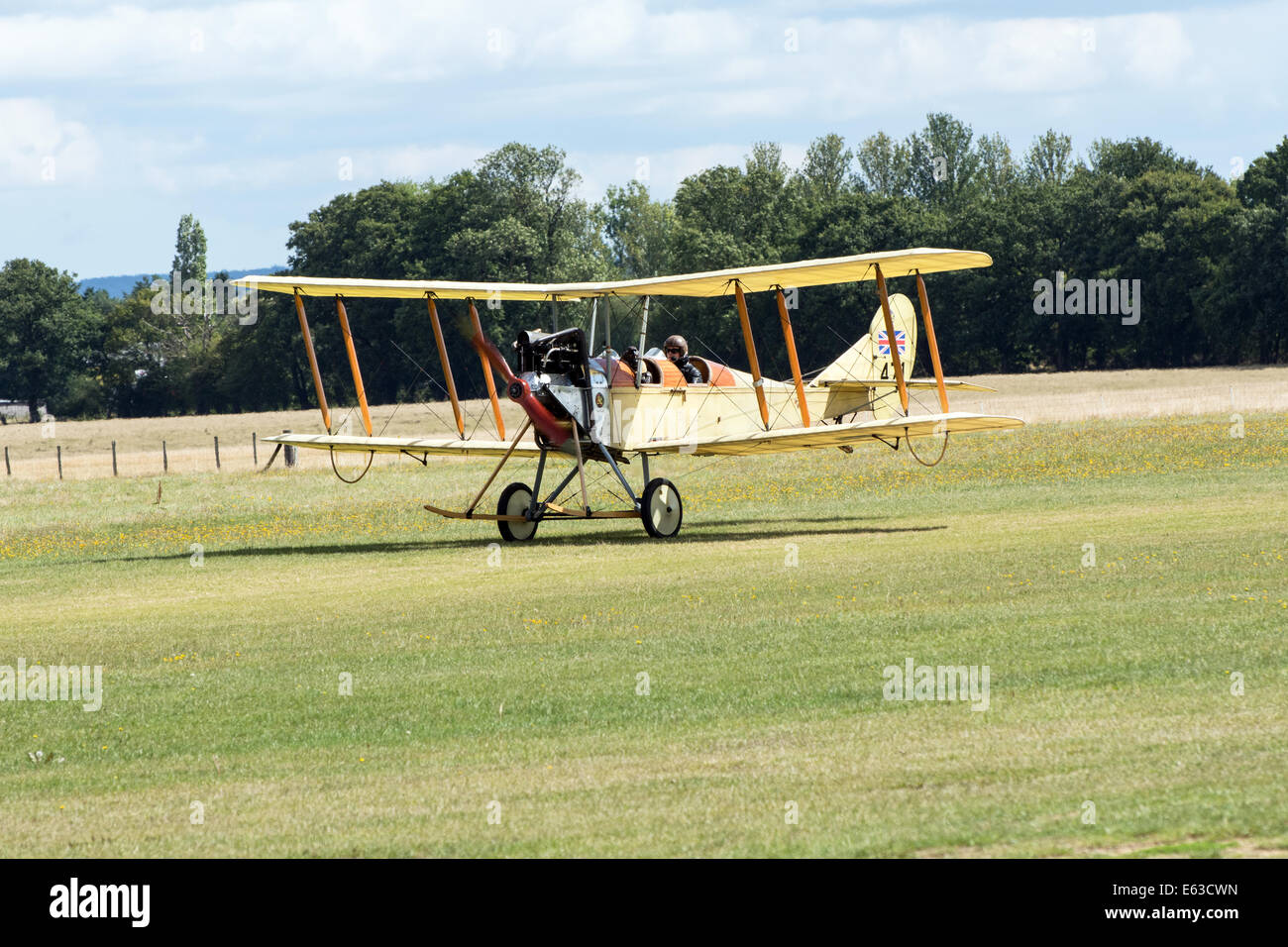 Royal flying corps be2c replica hi-res stock photography and images - Alamy