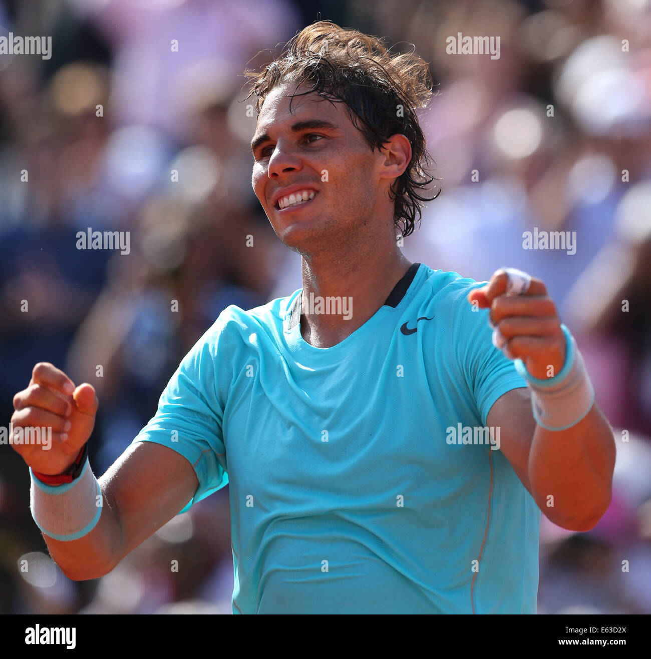 Rafael Nadal (ESP), French Open 2014,Roland Garros, Paris,France Stock ...