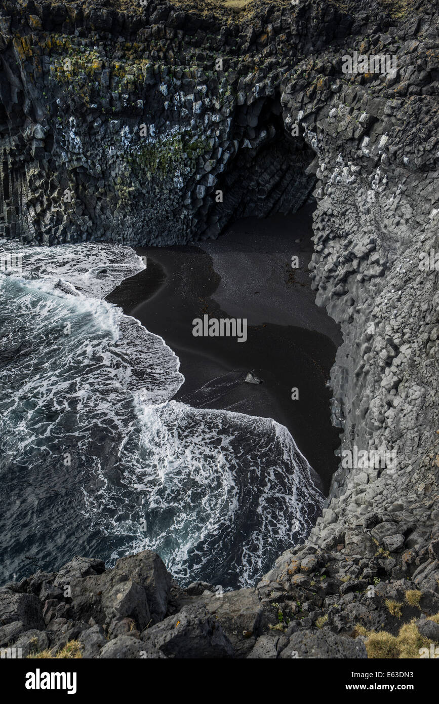 Cliffs at Arnarstapi, Snaefellsnes Peninsula, Iceland Stock Photo - Alamy