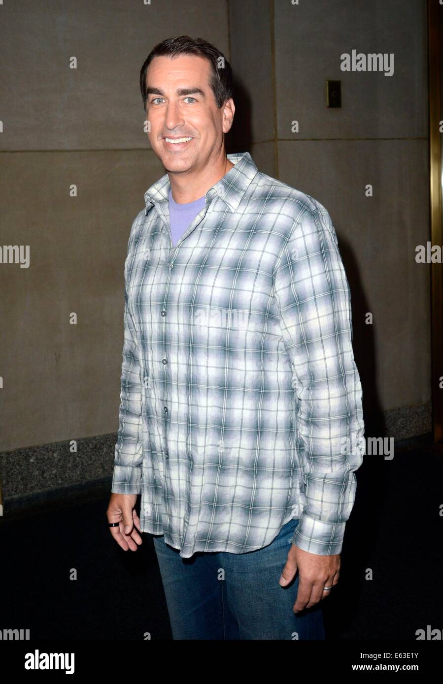 New York, NY, USA. 13th Aug, 2014. Robert Riggle at the Today Show at ...