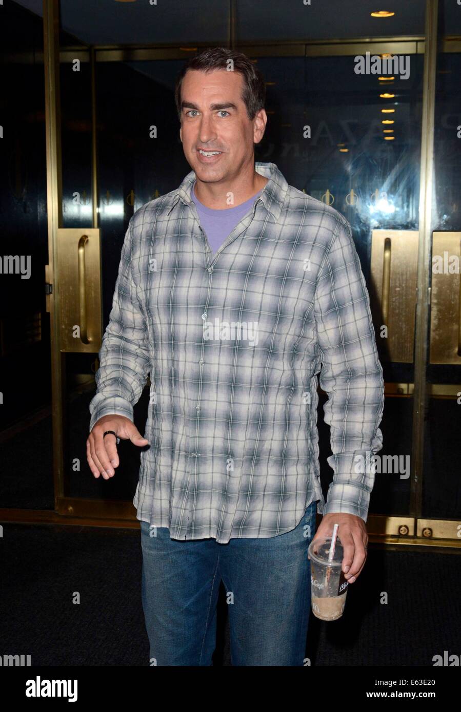 New York, NY, USA. 13th Aug, 2014. Robert Riggle at the Today Show at ...