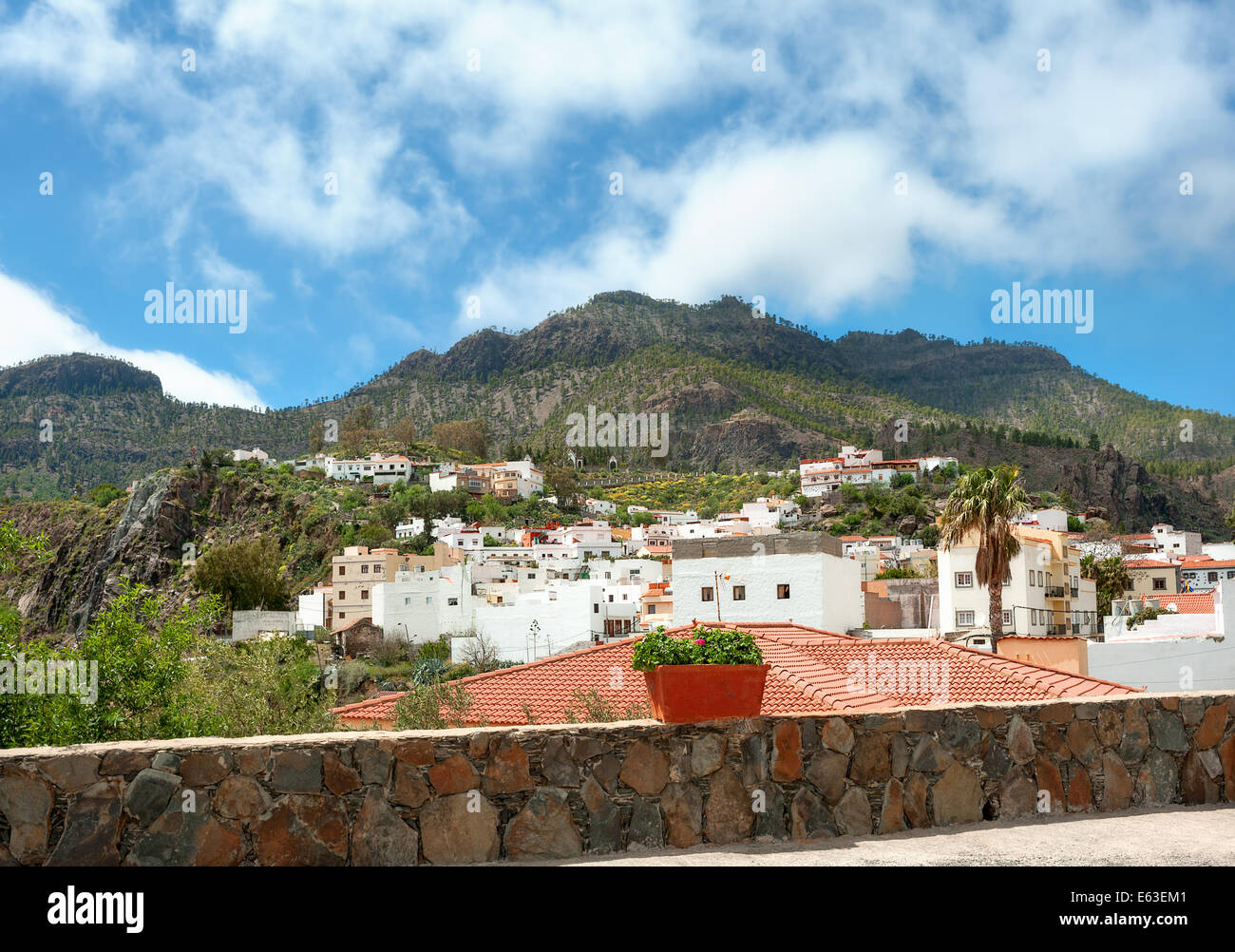 Small beautiful spanish town hi-res stock photography and images - Alamy