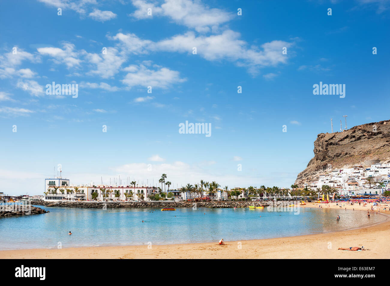 Resort of puerto mogan hi-res stock photography and images - Alamy