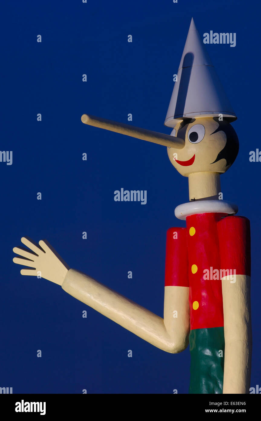 Collodi, Pinocchio monument, Val di Nievole, Tuscany, Italy, Europe ...