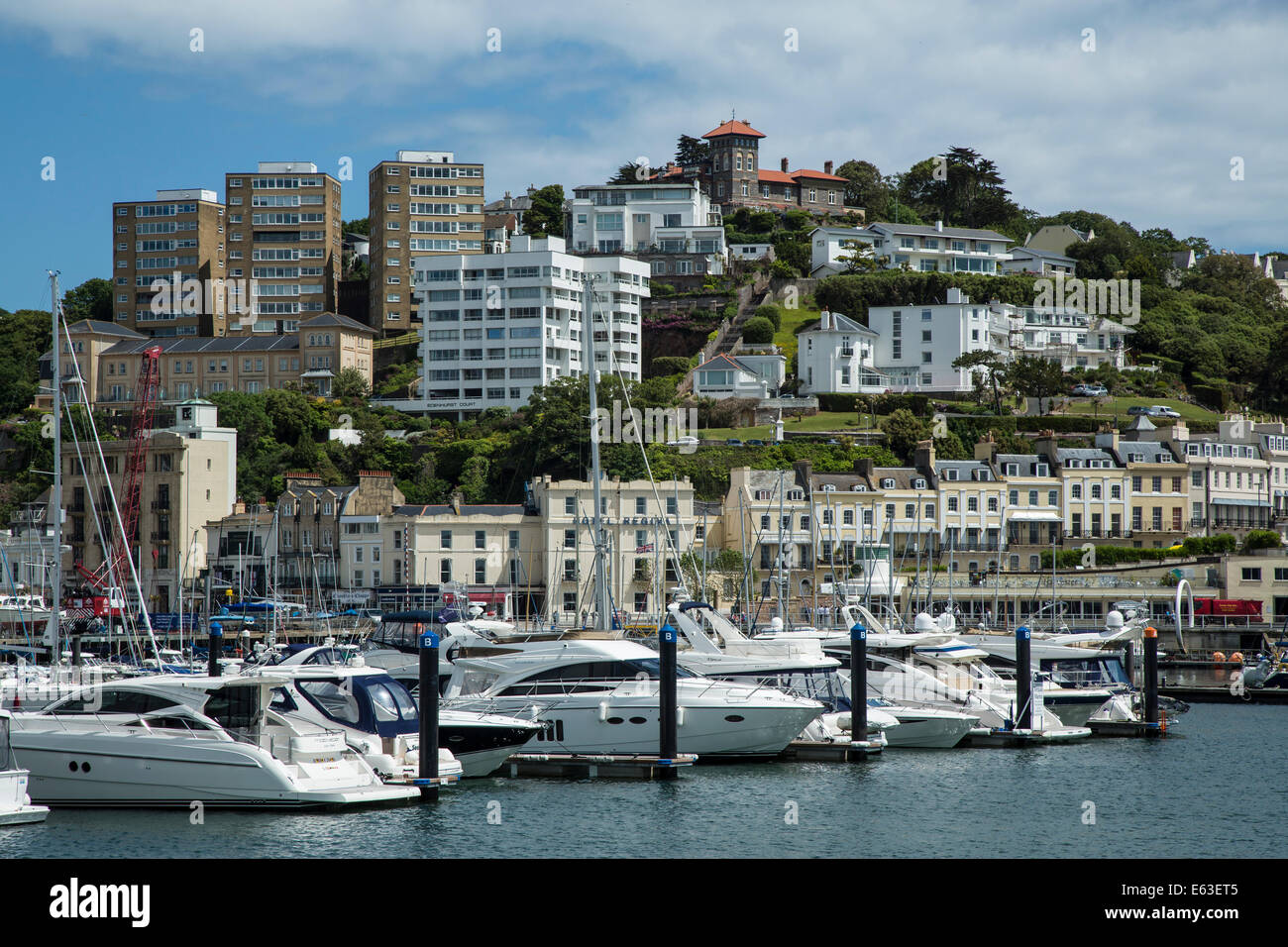 The Harbour and Town, Torquay Stock Photo - Alamy