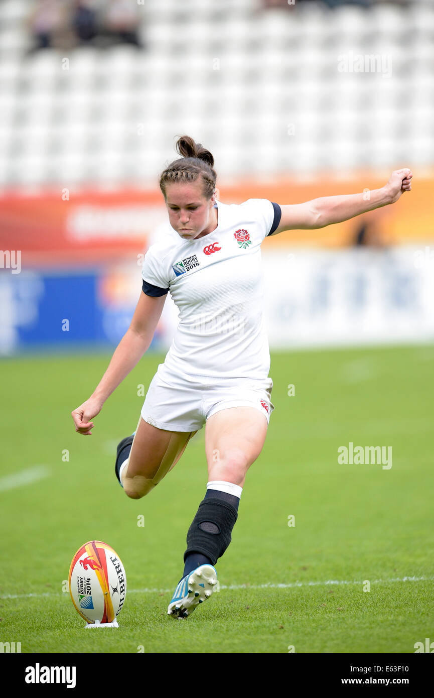 Paris, France. 13th Aug, 2014. Womens World Rugby Championships ...