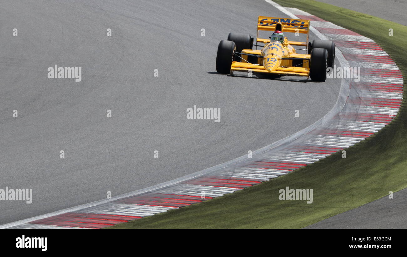 Lotus 101 classic Formula One Grand Prix car racing Stock Photo - Alamy