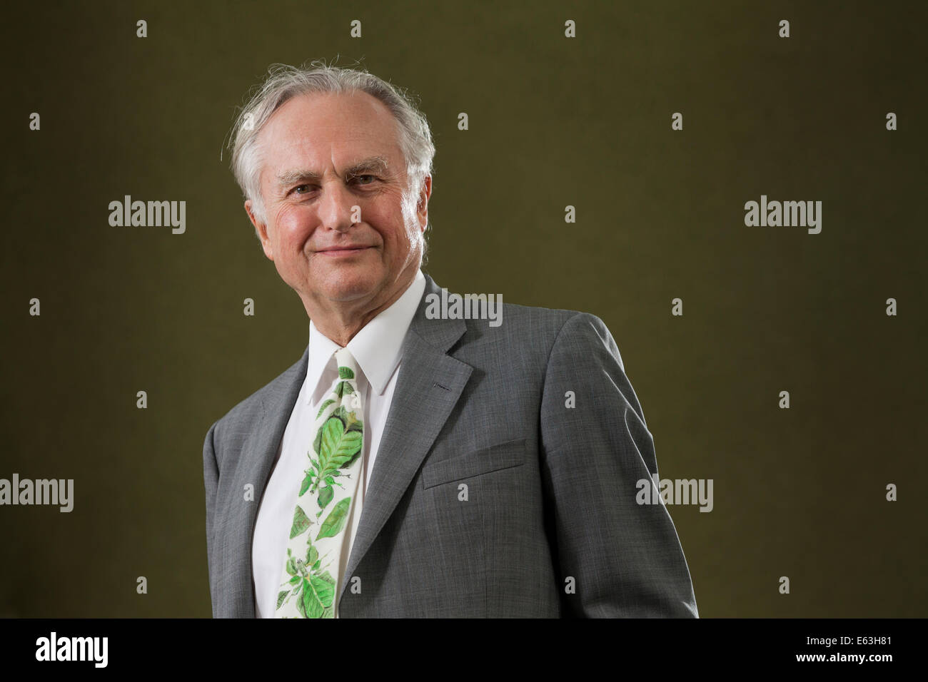 Edinburgh, Scotland, UK. 12th Aug, 2014. Richard Dawkins, evolutionary ...