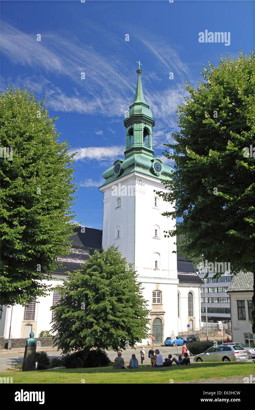 Nykirken (New Church), Strandgaten, Bergen, Bergenshalvøyen ...