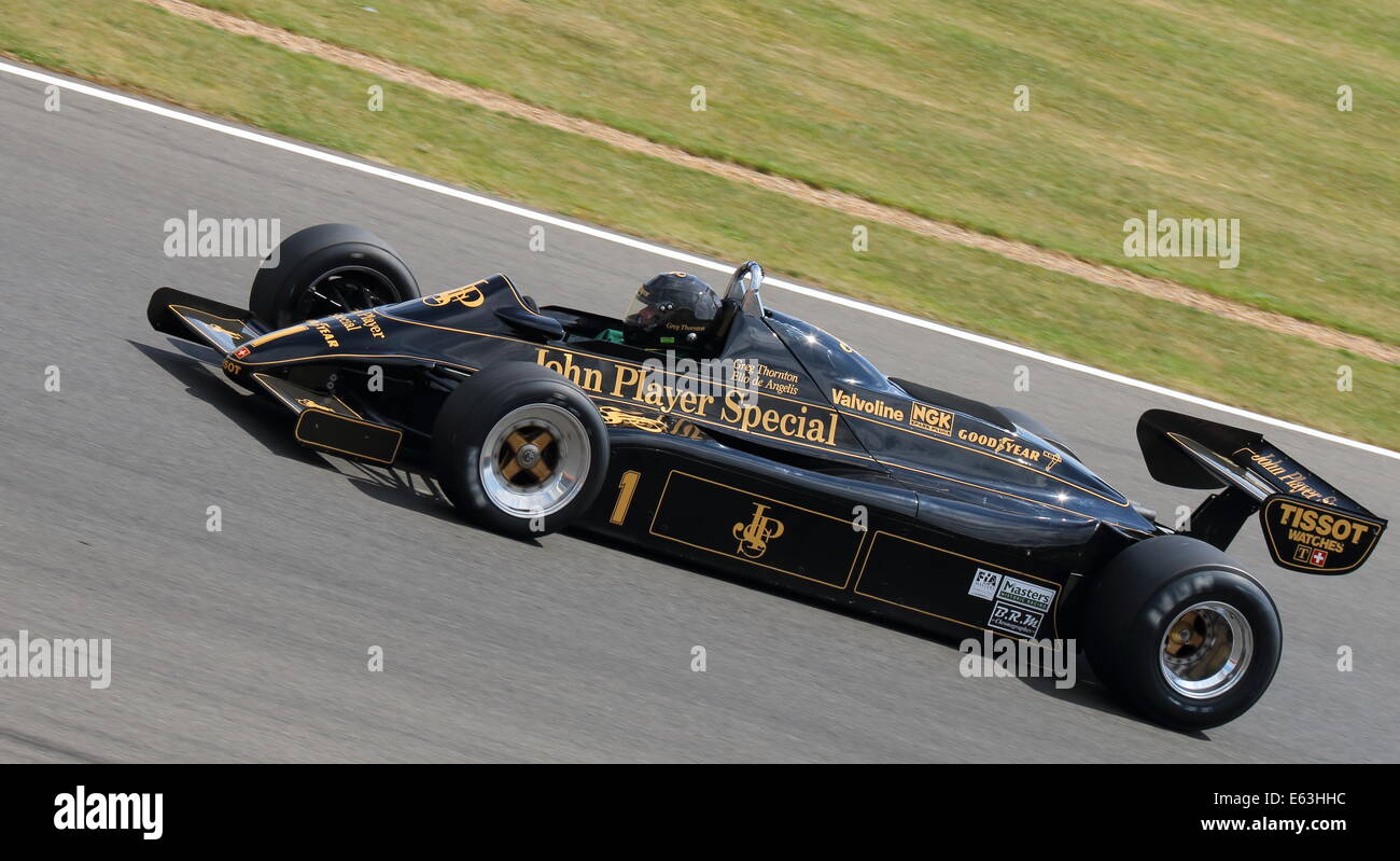 Lotus 91 Classic Grand Prix car racing Stock Photo - Alamy