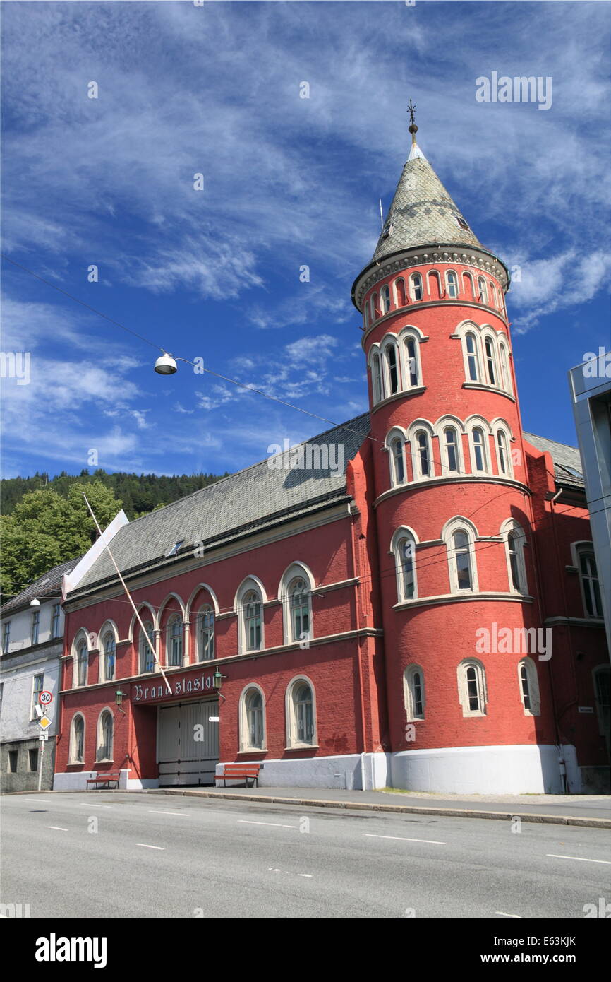 Brandstasjon (Old Fire Station), Bergen, Bergenshalvøyen, Midhordland ...