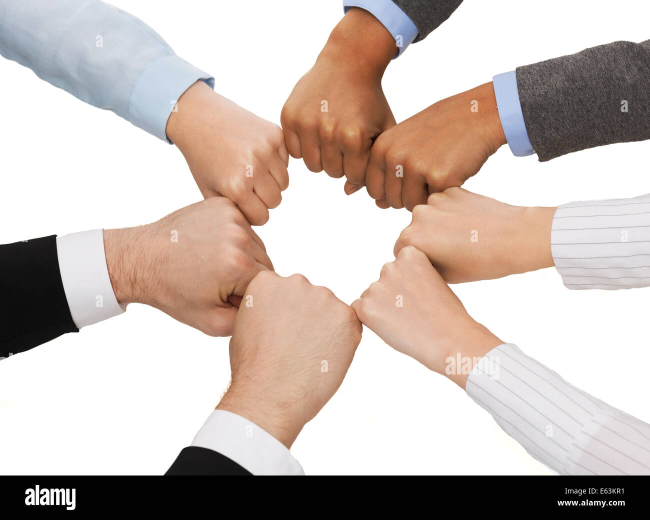 Group many hands team motivation hi-res stock photography and images ...