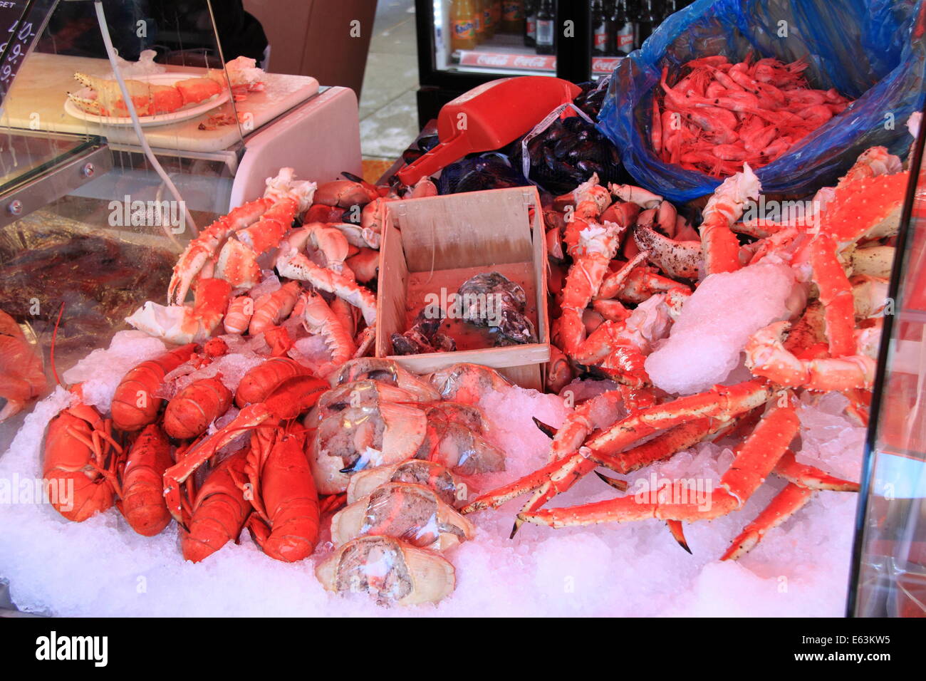 Torget (Fish Market), Bergen, Bergenshalvøyen, Midhordland, Hordaland ...