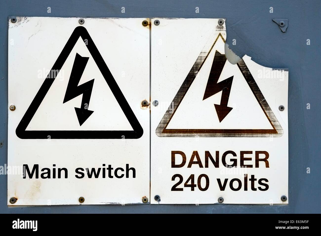 240 Volts High Resolution Stock Photography and Images - Alamy