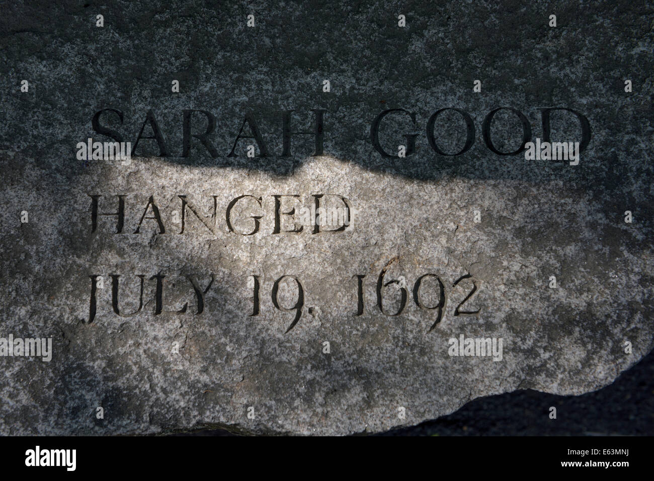Sarah good salem witch trials hi-res stock photography and images - Alamy