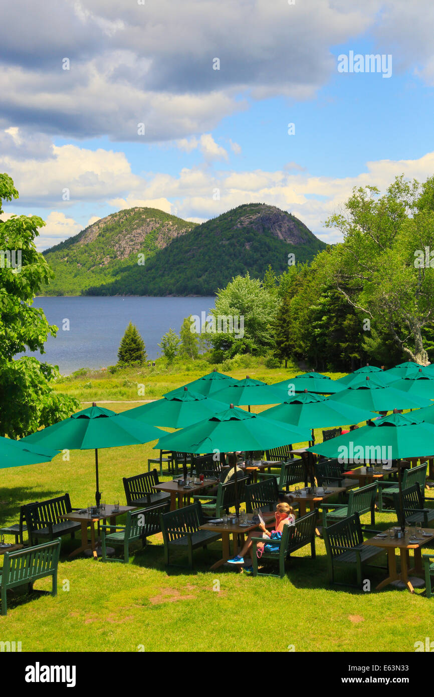 Jordan pond house hi-res stock photography and images - Alamy