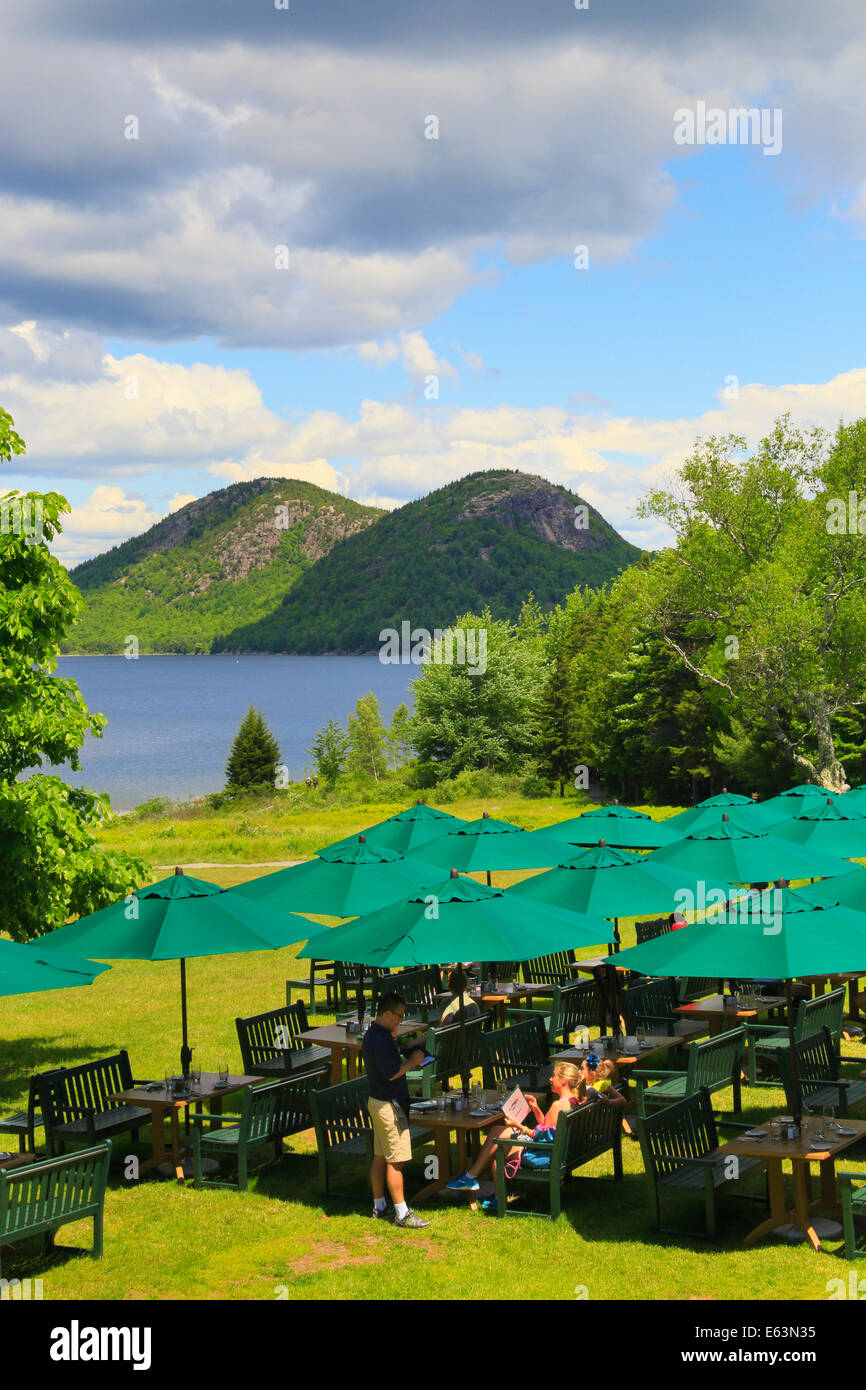 Jordan pond house hi-res stock photography and images - Alamy