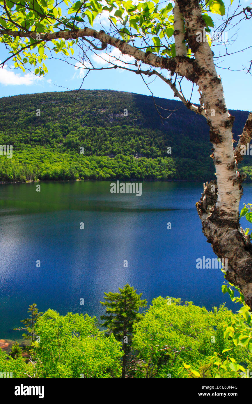 Look at Jordan Pond, Jordan - Bubble Ponds Carriage Loop Carriage Road ...