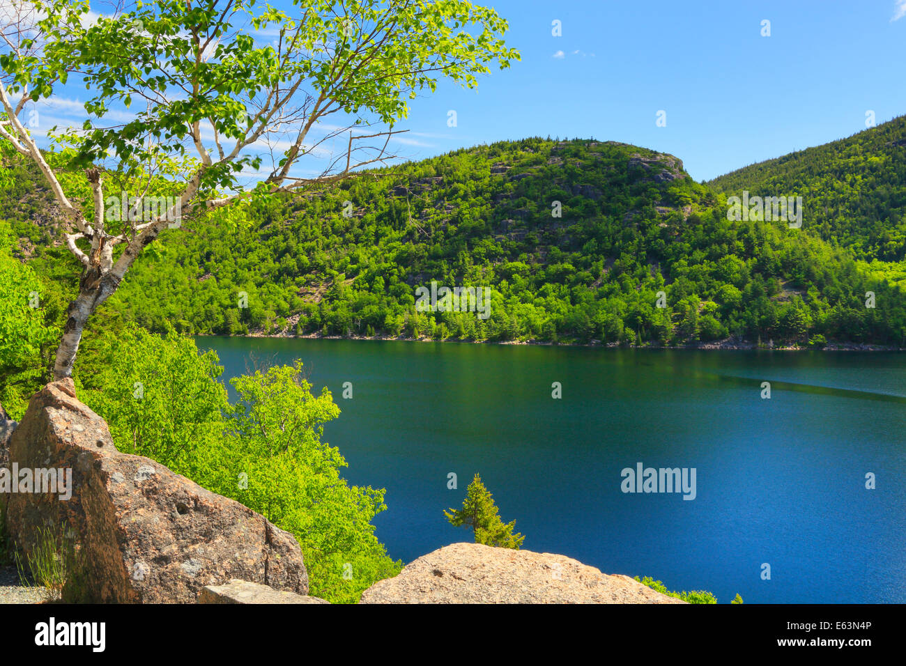 Look at Jordan Pond, Jordan - Bubble Ponds Carriage Loop Carriage Road ...