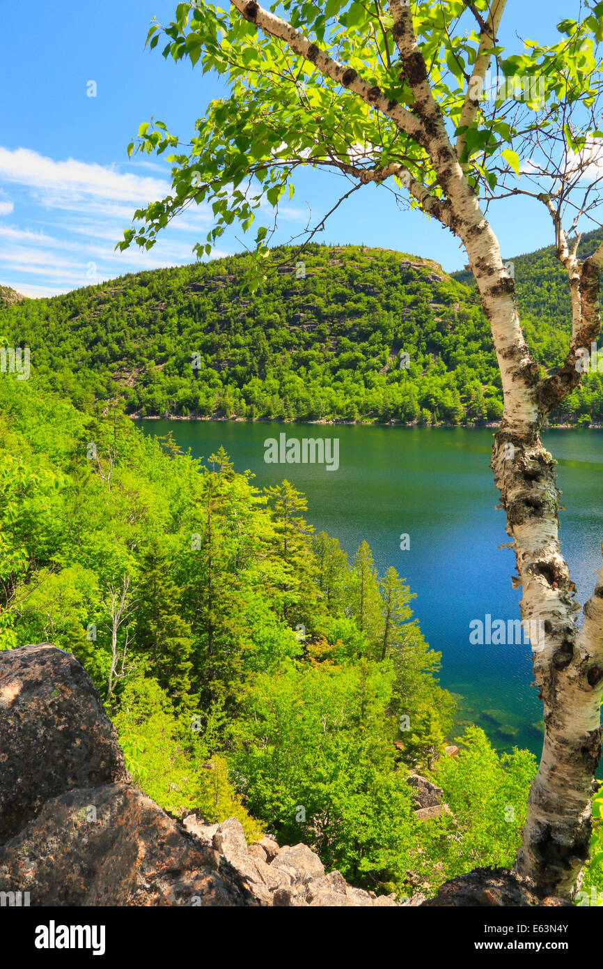 Look at Jordan Pond, Jordan - Bubble Ponds Carriage Loop Carriage Road ...