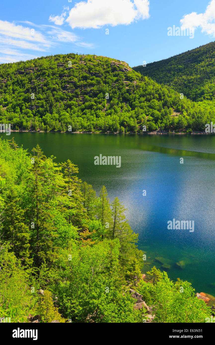 Look at Jordan Pond, Jordan - Bubble Ponds Carriage Loop Carriage Road ...