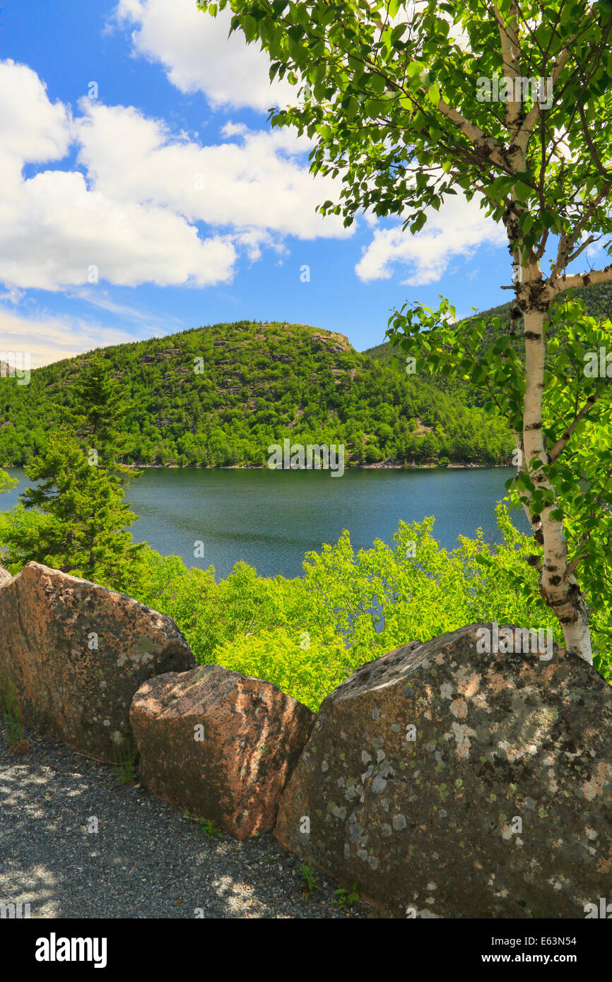 Look at Jordan Pond, Jordan - Bubble Ponds Carriage Loop Carriage Road ...