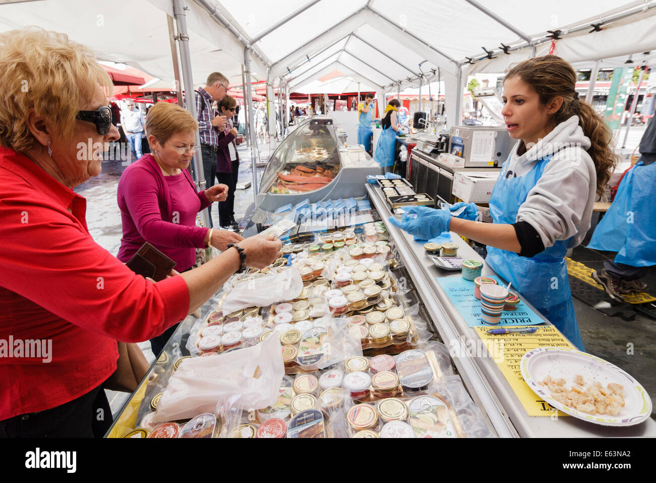Fish Market, Bergen, Norway Stock Photo - Alamy