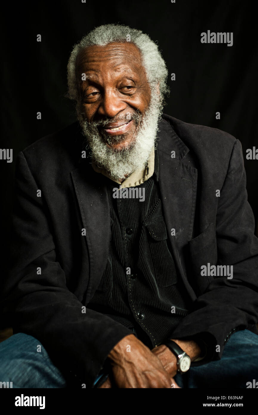 Portrait of the late Comedian and Civil Rights Activist Dick Gregory ...