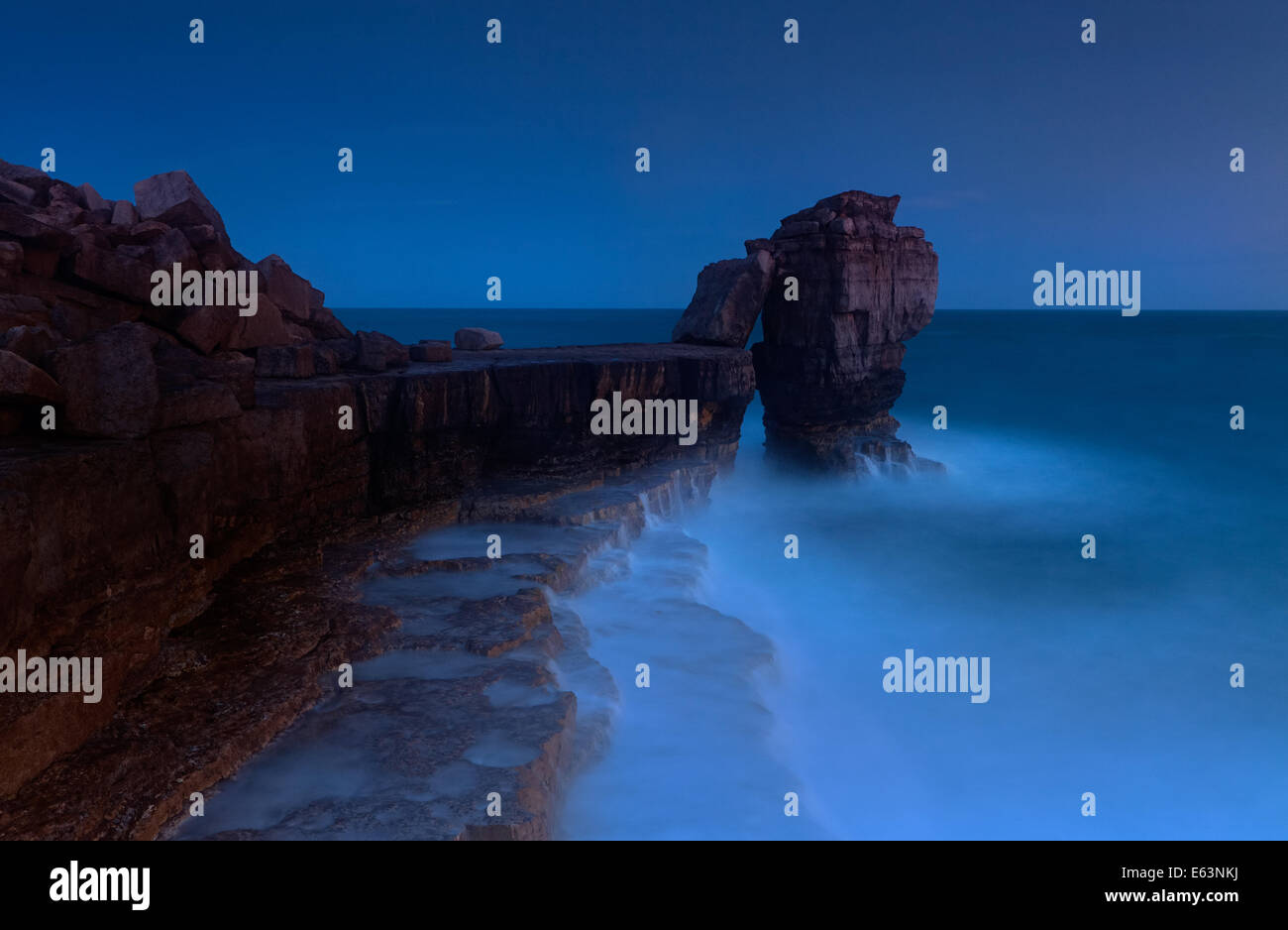 Pulpit Rock Portland Bill Stock Photo - Alamy
