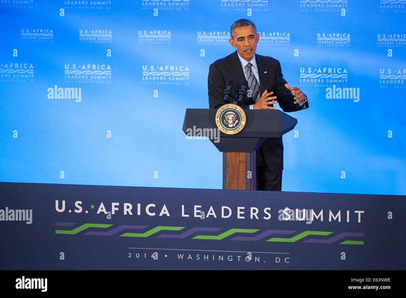 President Barack Obama holds a press conference at the conclusion of ...