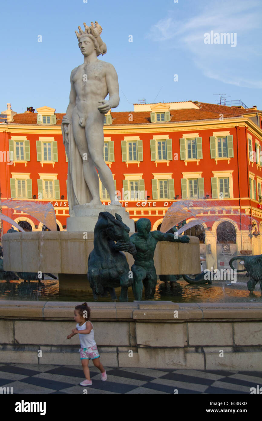 Place Massena Nice French Riviera (Cote d'Azur) France Stock Photo - Alamy