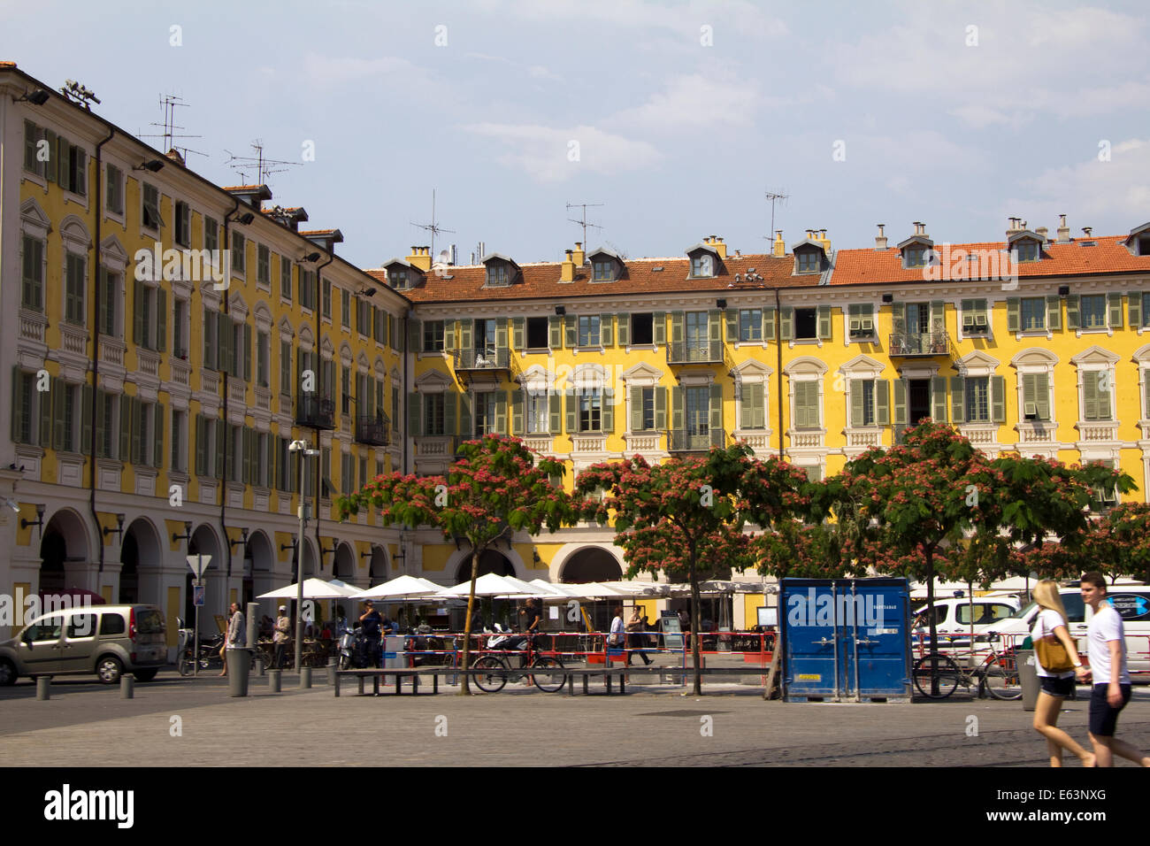 Place Garibaldi Nice France Stock Photo - Alamy