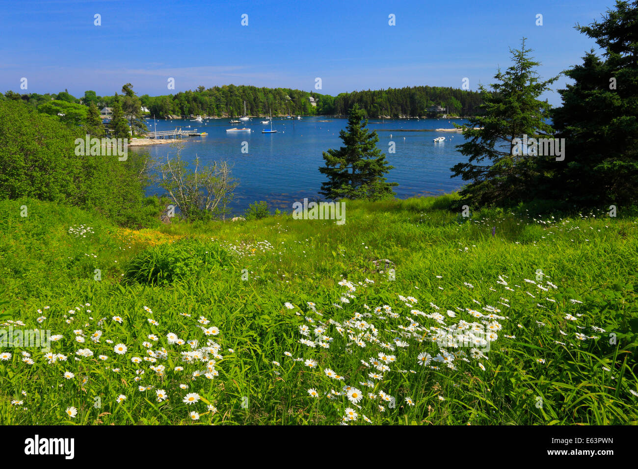 Christmas Cove, Maine, USA Stock Photo - Alamy