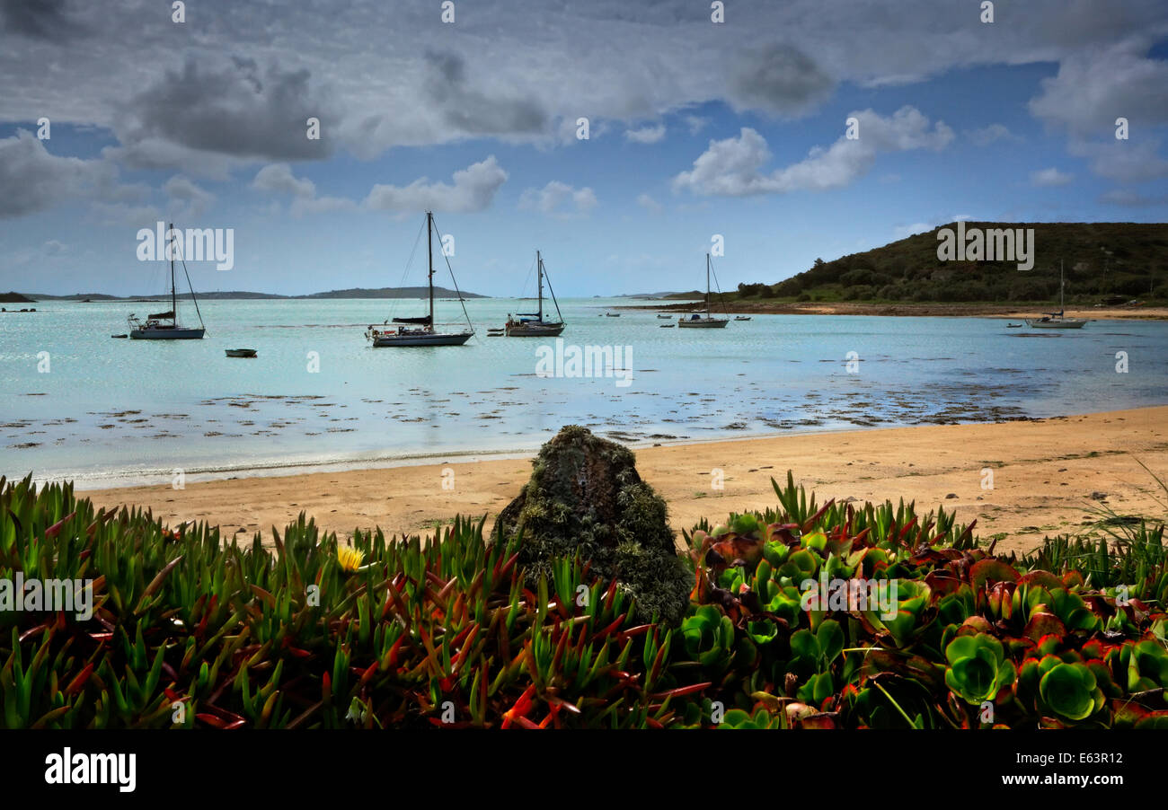 Bryher Island Scilly Isles Stock Photo - Alamy