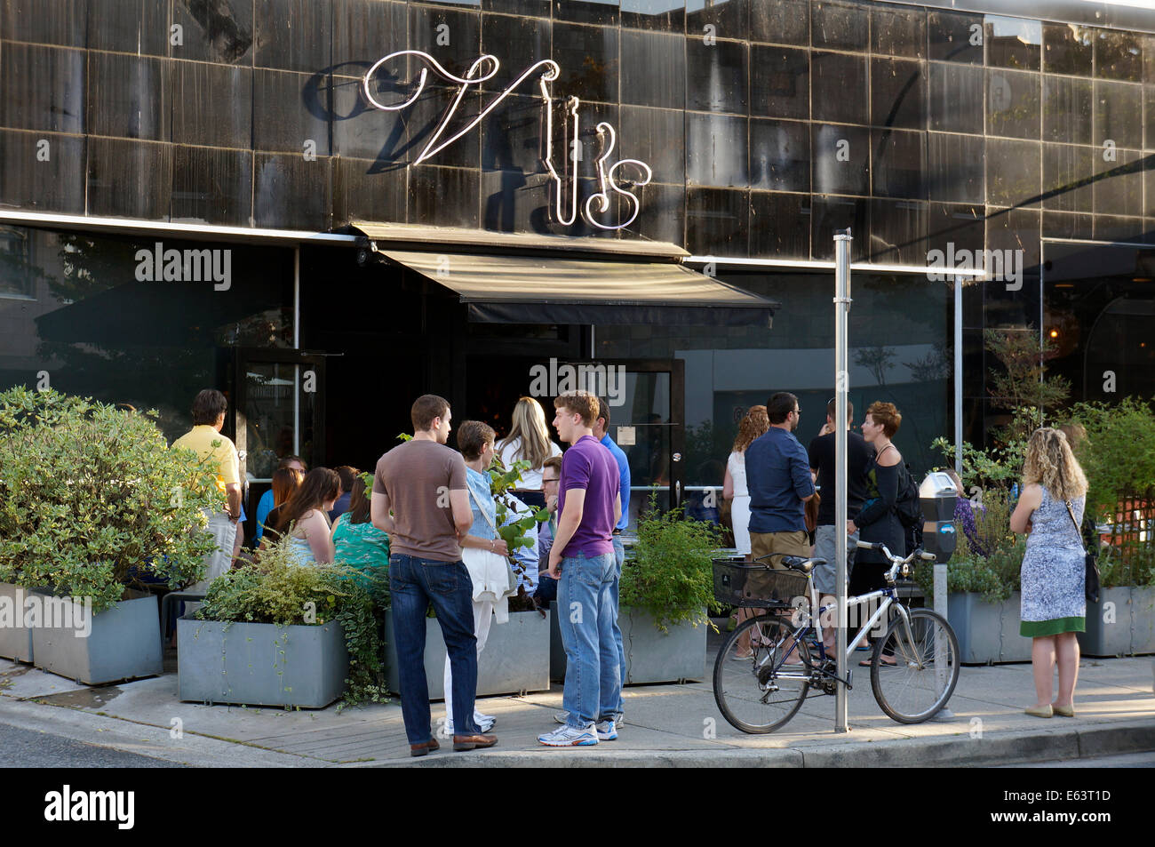 People Waiting In A Restaurant