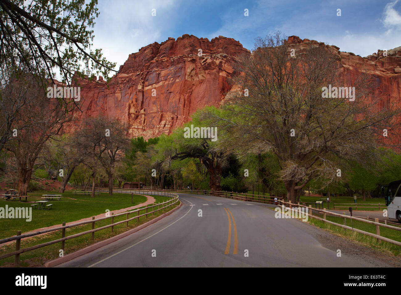 Fruita, Capitol Reef National Park, Utah, USA Stock Photo - Alamy