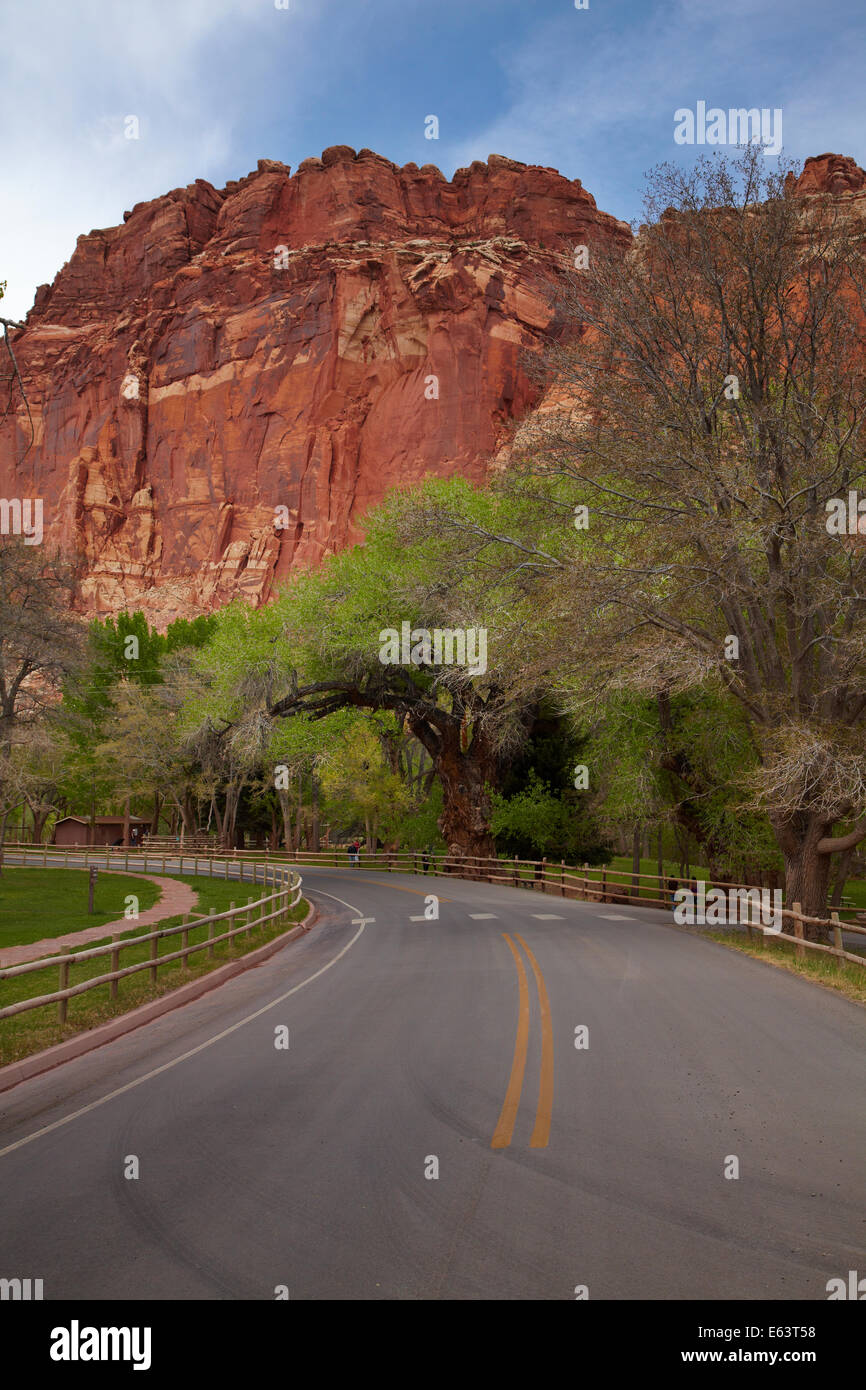 Fruita, Capitol Reef National Park, Utah, USA Stock Photo - Alamy
