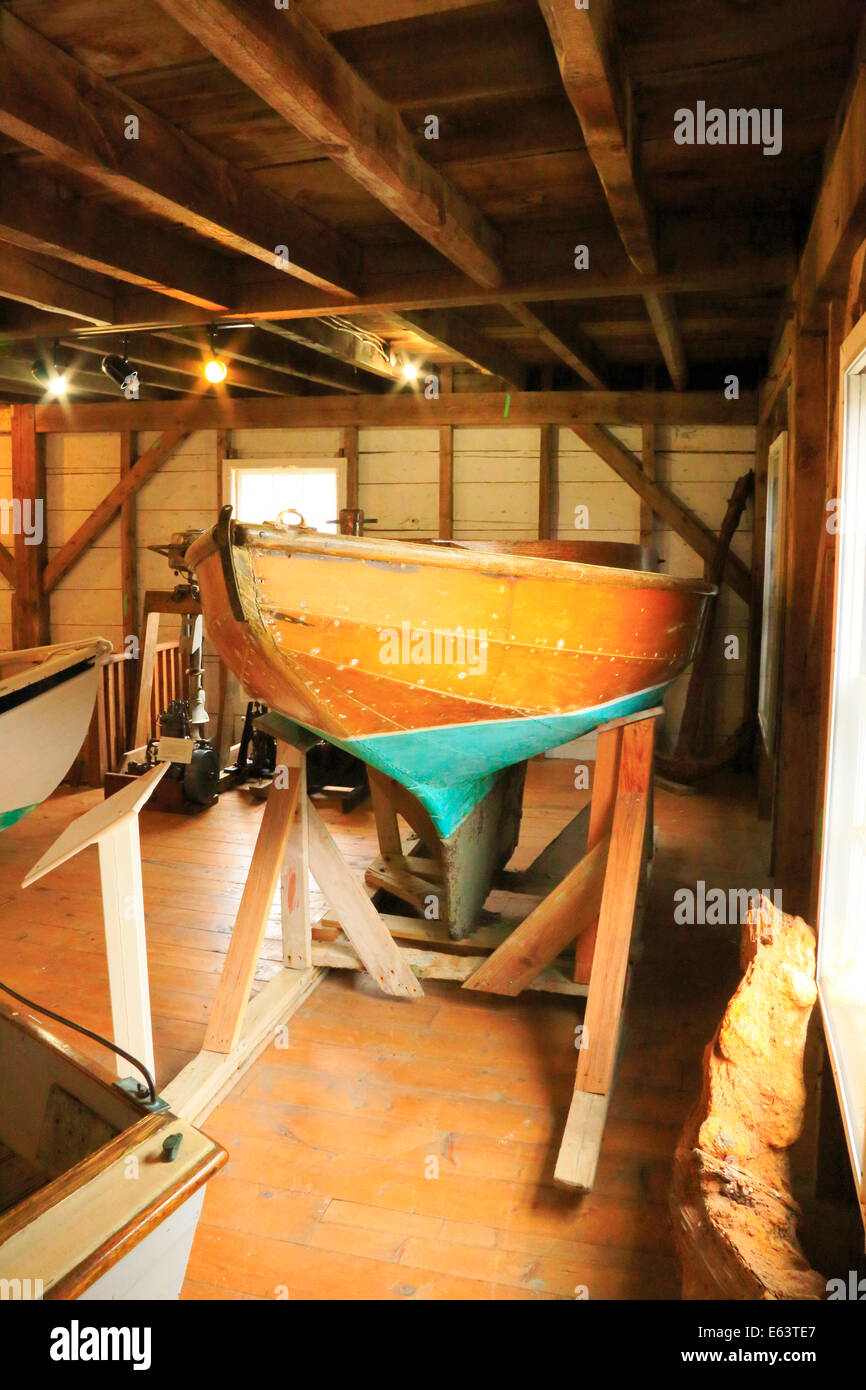 Wee Scot Class Sloop, Penobscot Marine Museum, Searsport, Maine, USA ...